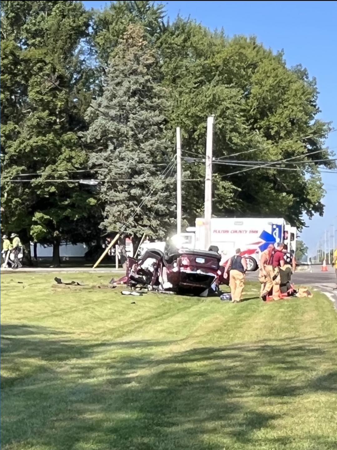 Fulton County crash leaves 1 dead, 4 hospitalized | wtol.com
