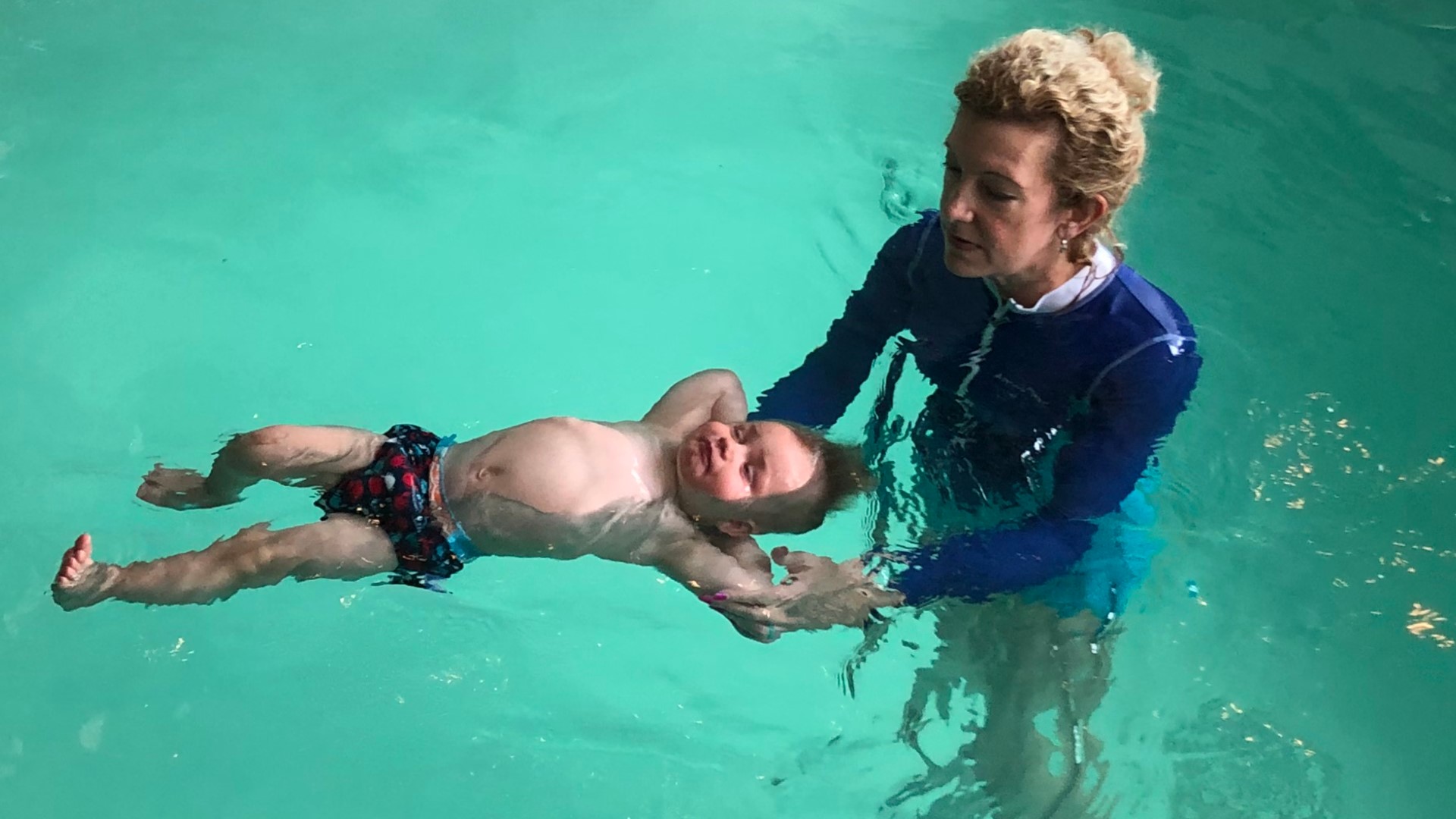 Family Focus: ISR swim lessons teach babies as young as 6 months to ...