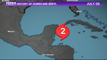 Looking back at Hurricane Beryl and how it impacted the United States ...