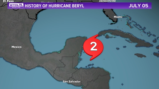 Looking back at Hurricane Beryl and how it impacted the United States ...