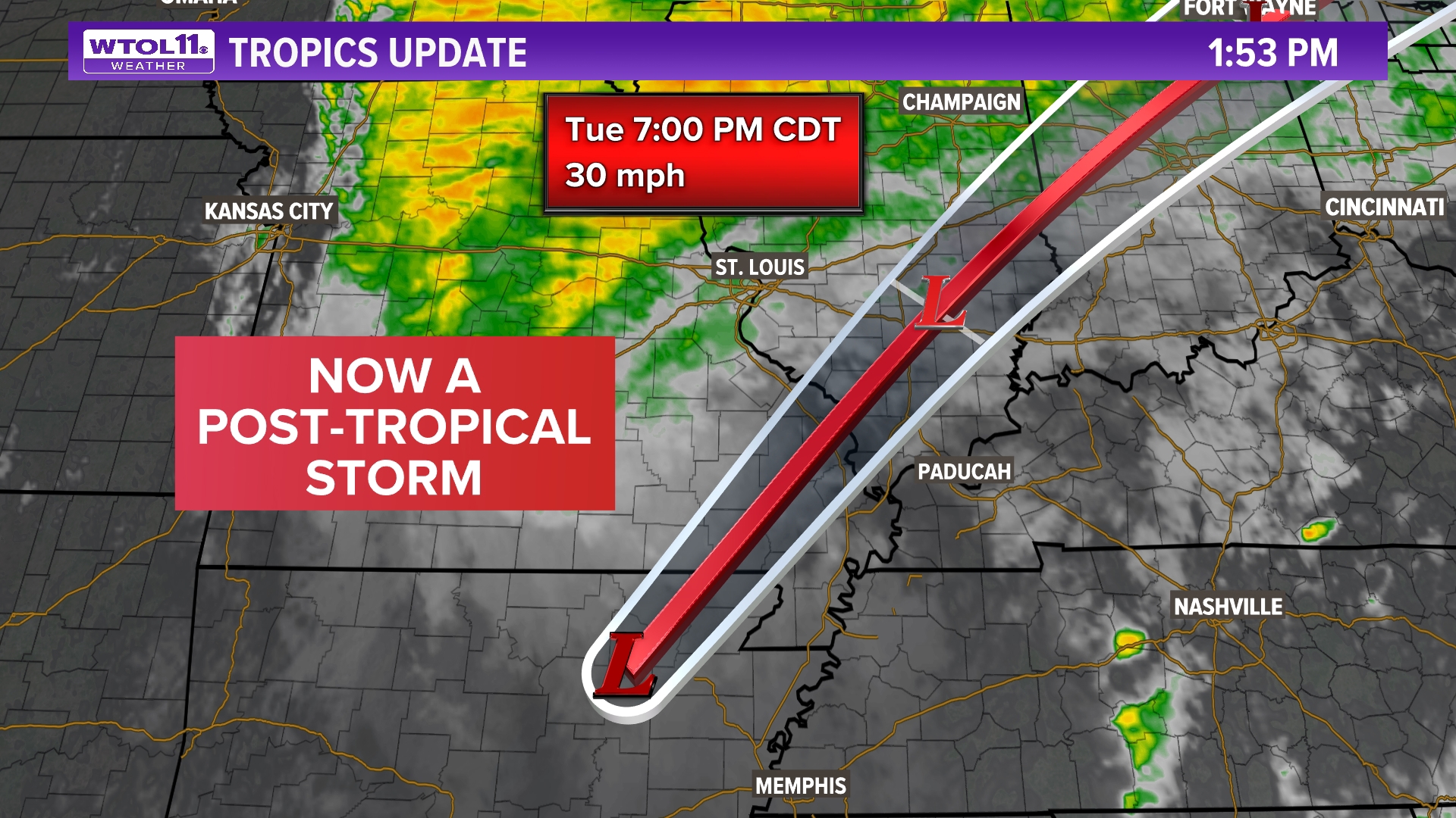 Ohio, Michigan will see effects of Hurricane Beryl later in week | wtol.com