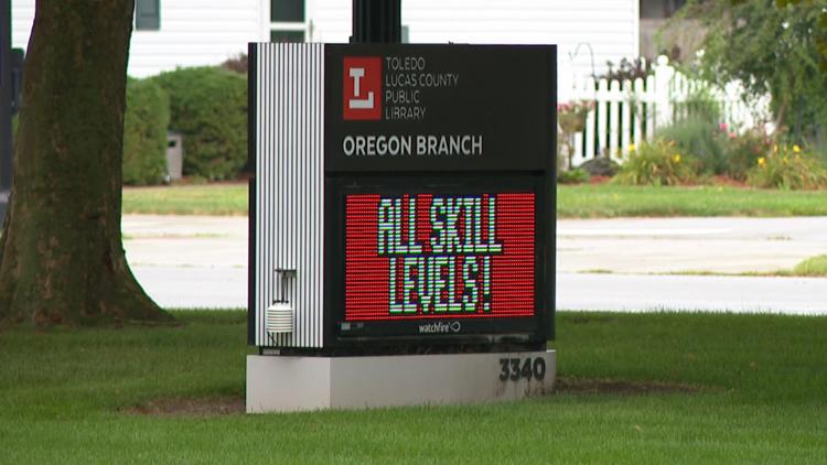 Oregon Branch Library reopening in January | wtol.com