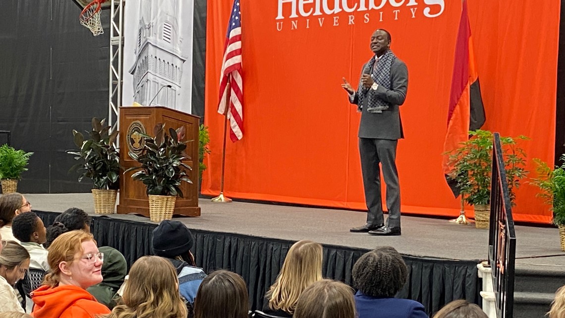 Central Park Five's Yusef Salaam speaks to Heidelberg students | wtol.com