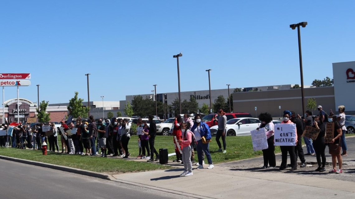 Protests demanding racial justice continue peacefully for second day ...
