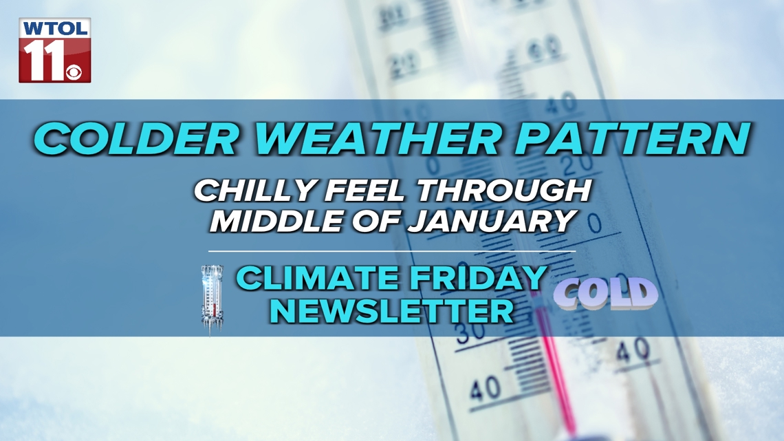 January outlook: Colder temps to come after mild December | wtol.com
