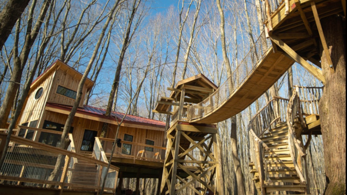 Win a 2 night stay in the Cannaley Treehouse Village | wtol.com