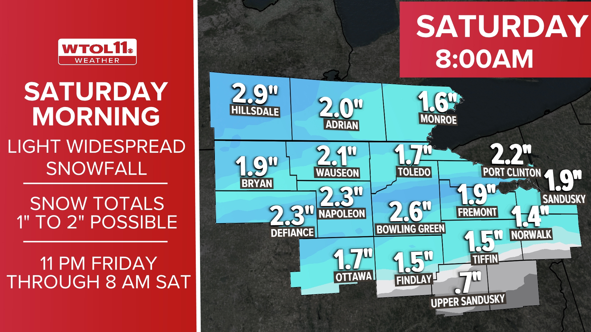 LIVE Toledo radar | See the latest in winter weather over NW Ohio, SE ...