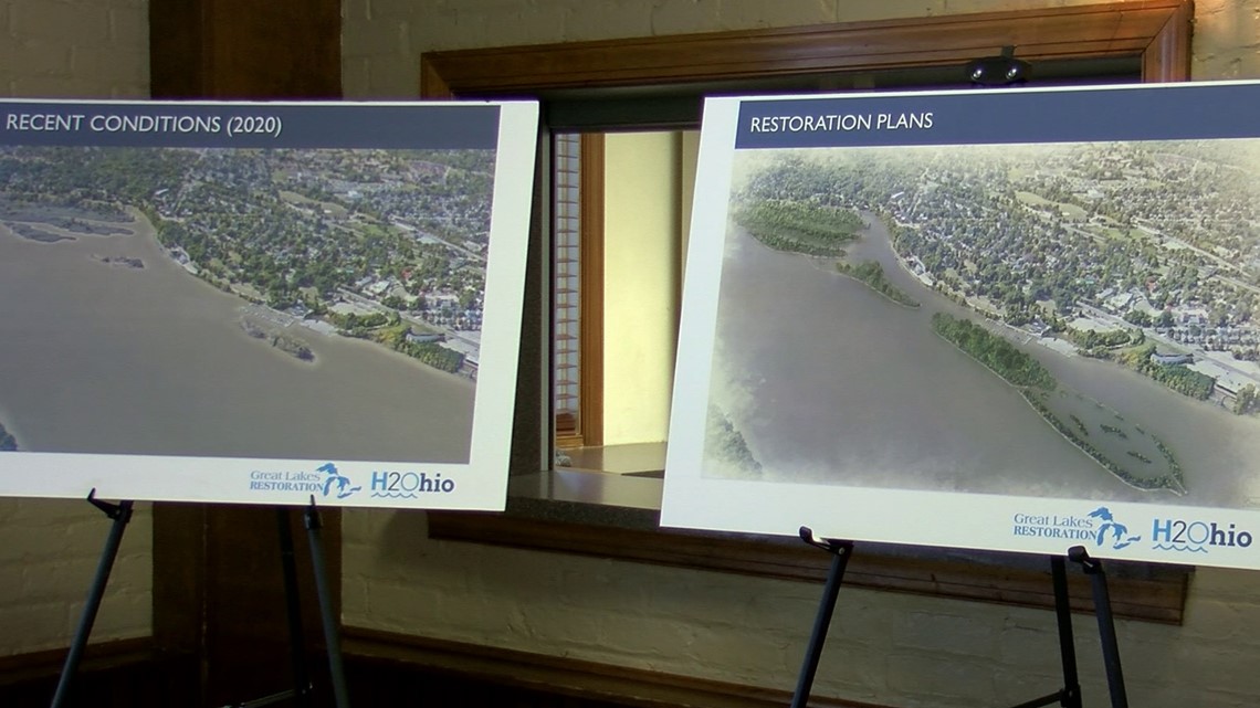 Maumee River islands restoration project underway | wtol.com