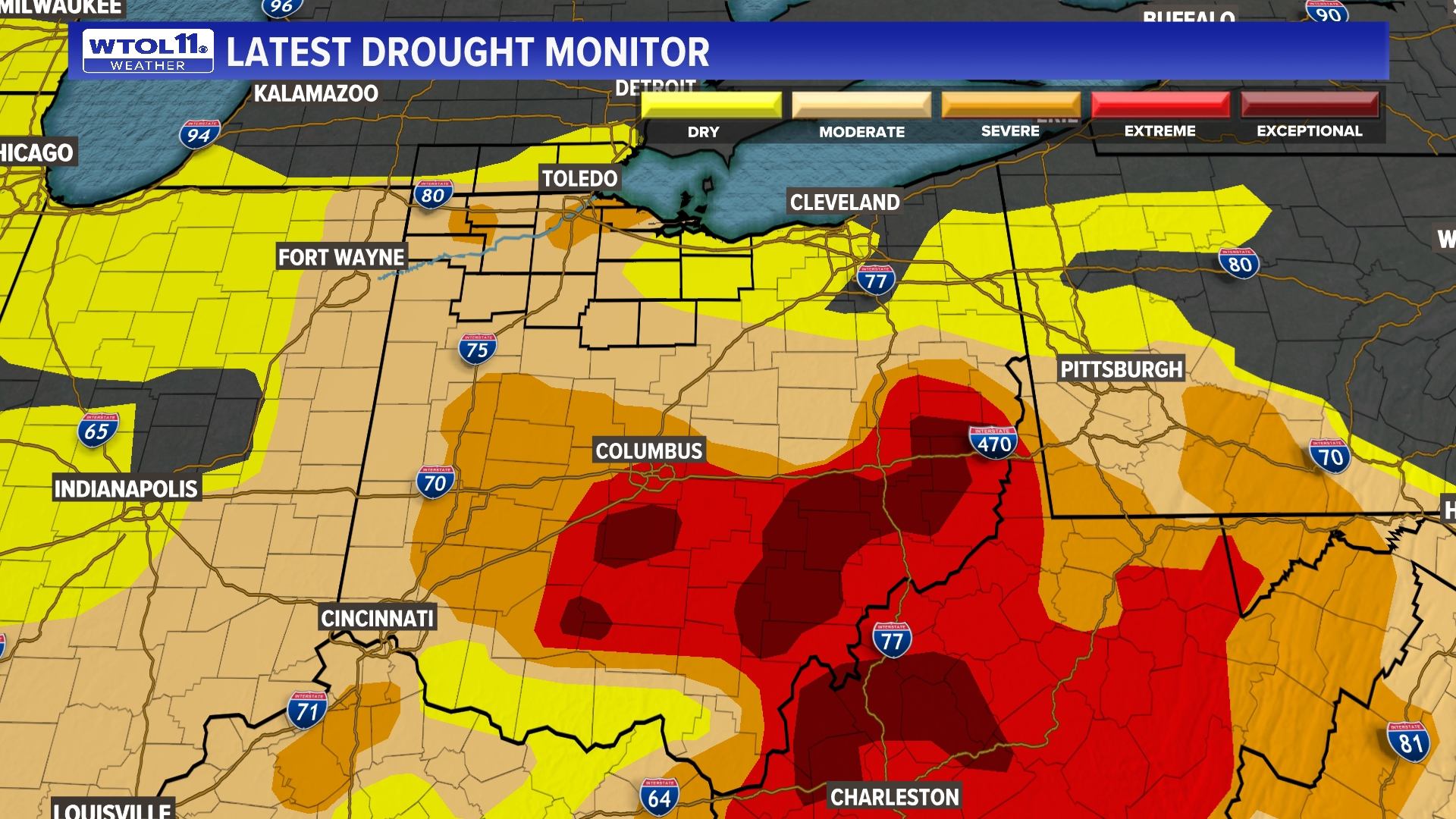 Breaking down Ohio's extreme drought | Climate Friday | wtol.com