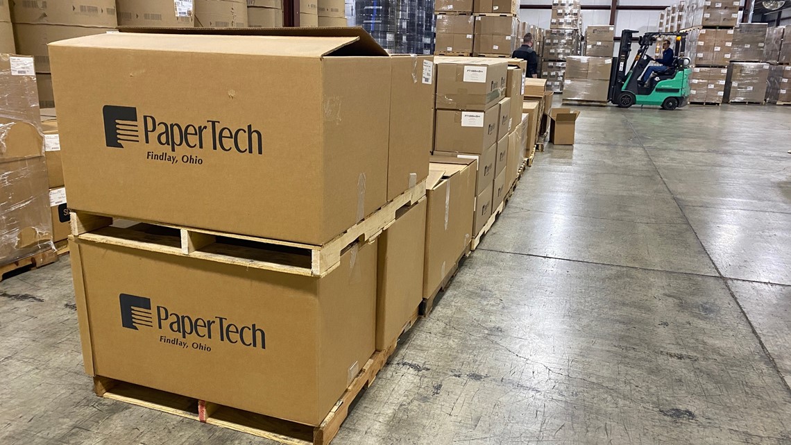 PaperTech in Findlay to donate food trays for Ukrainian relief | wtol.com