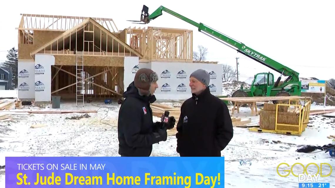 2025 St. Jude Dream Home Giveaway celebrates 'Framing Day' milestone ...