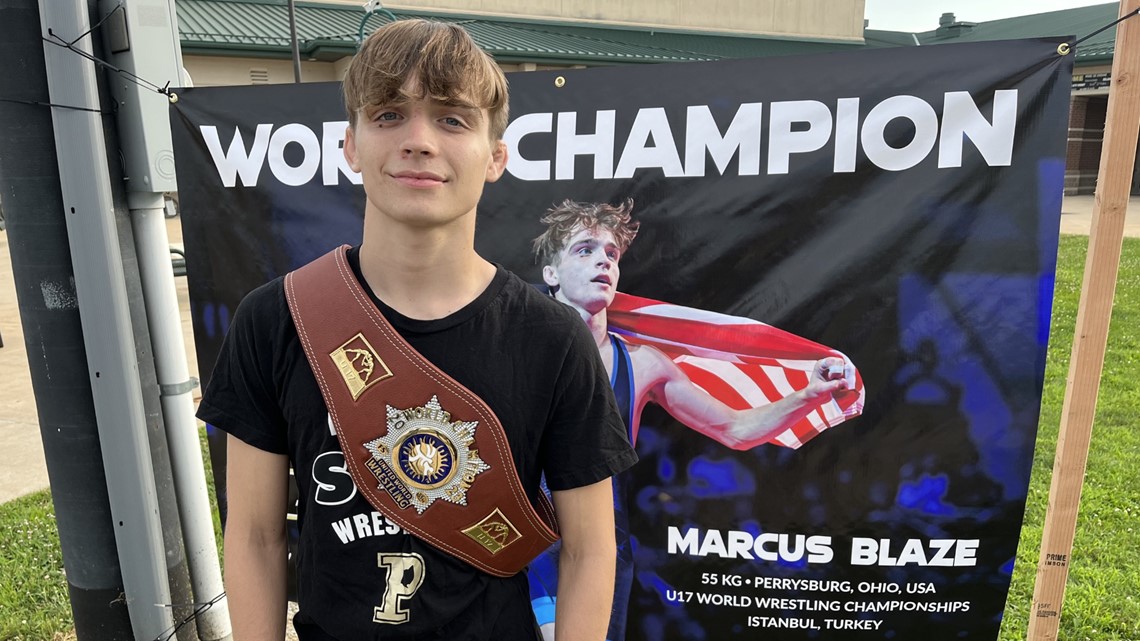 Perrysburg's Marcus Blaze to wrestle at world championships | wtol.com