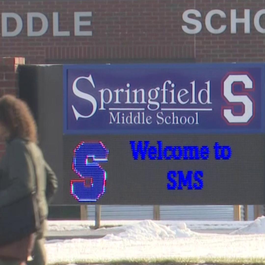Springfield Middle School using staggered dismissal schedule Wednesday ...