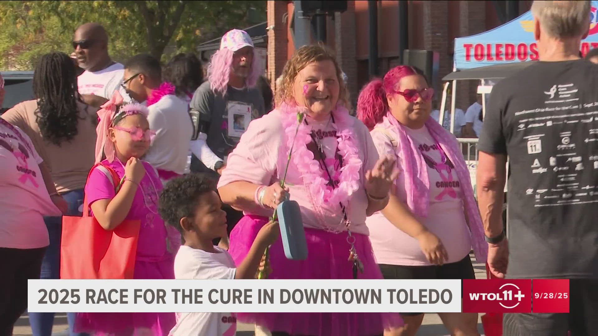 Survivors and supporters gather in Toledo for annual Race for the Cure celebration | wtol.com