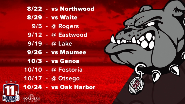 Rossford Bulldogs - Big Board Friday Countdown to Kickoff | wtol.com