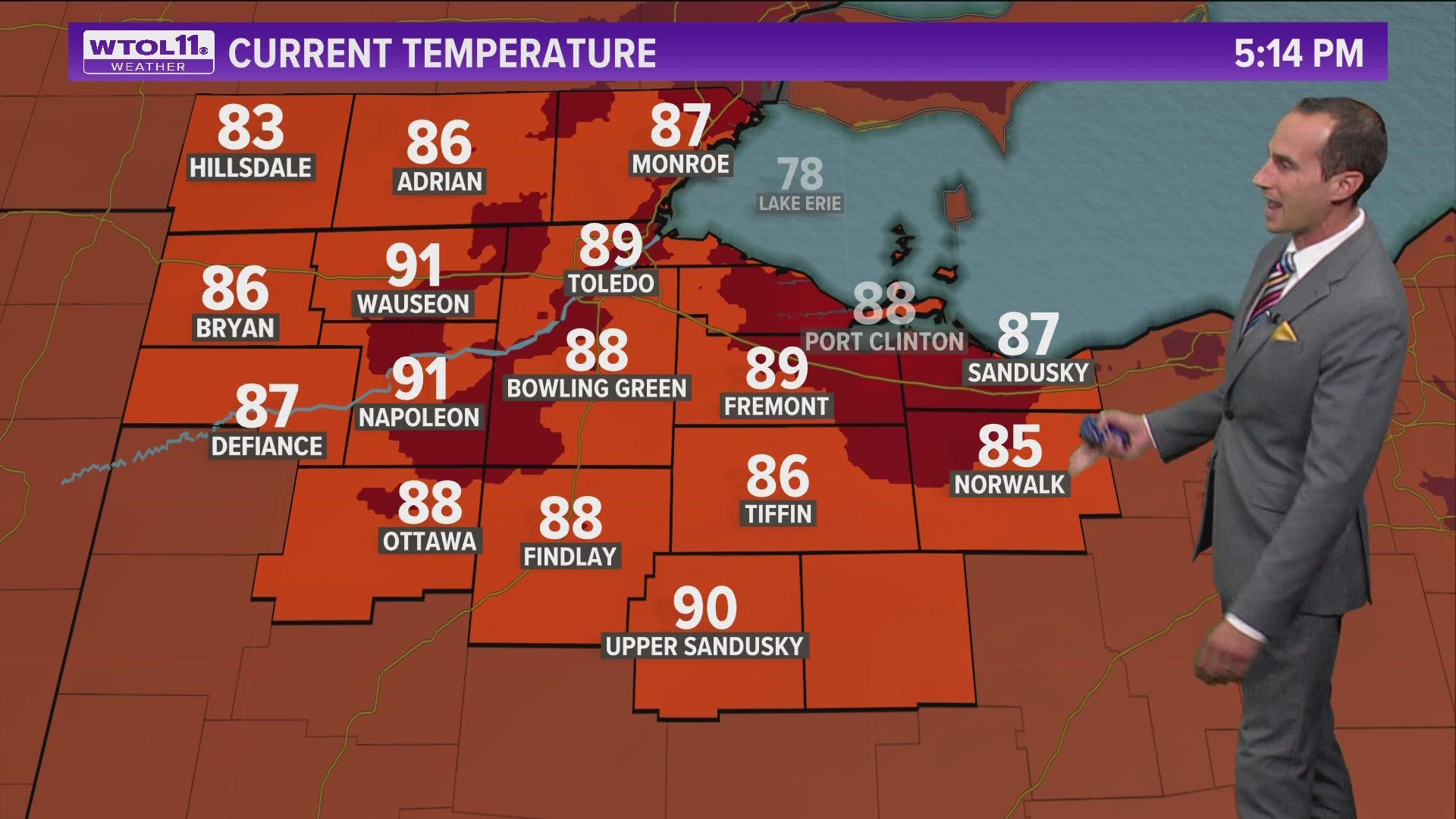 What's the weather forecast in NW Ohio and SE Michigan? | wtol.com
