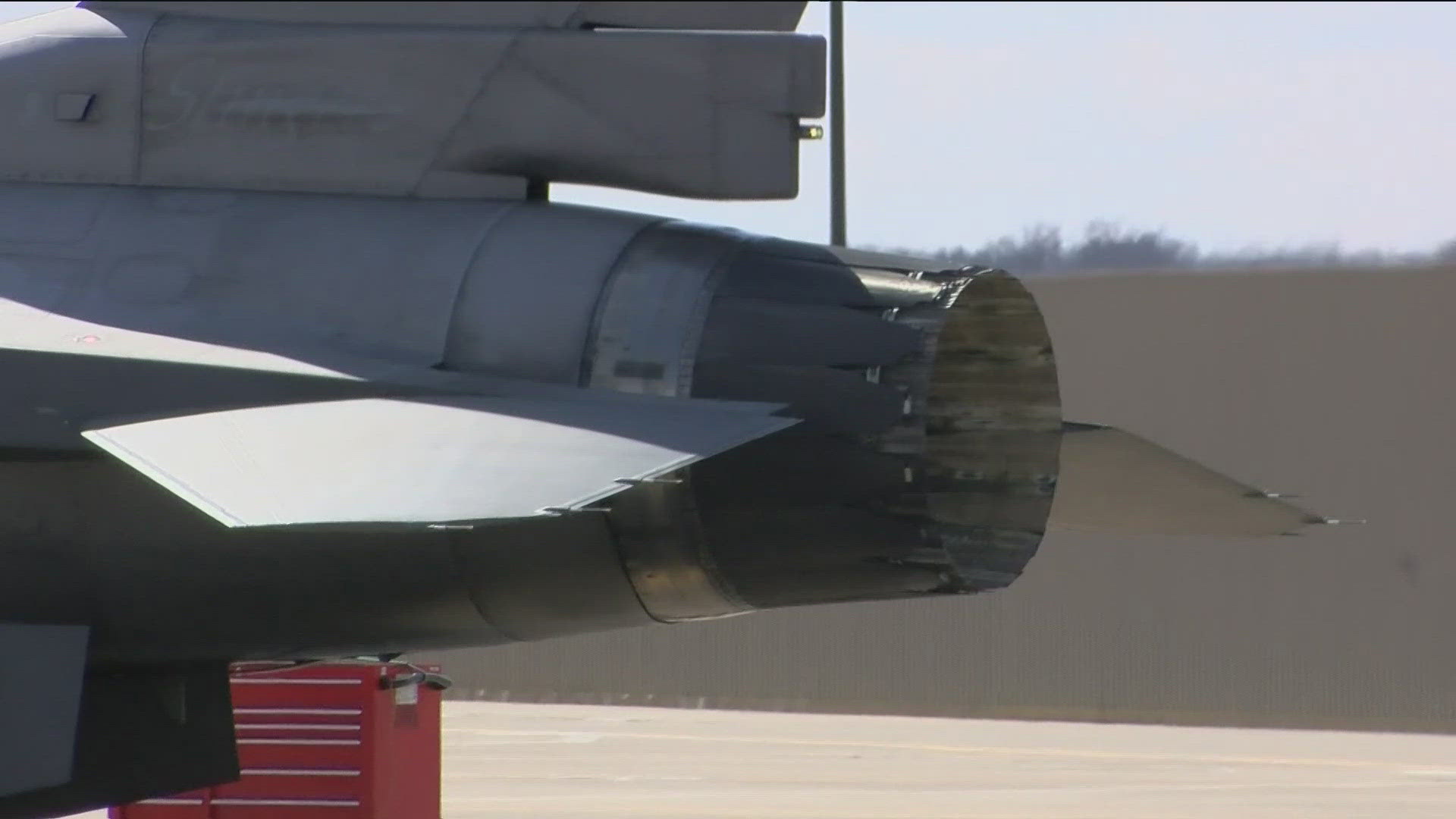180th Fighter Wing jet drops fuel tanks during in-air emergency | wtol.com