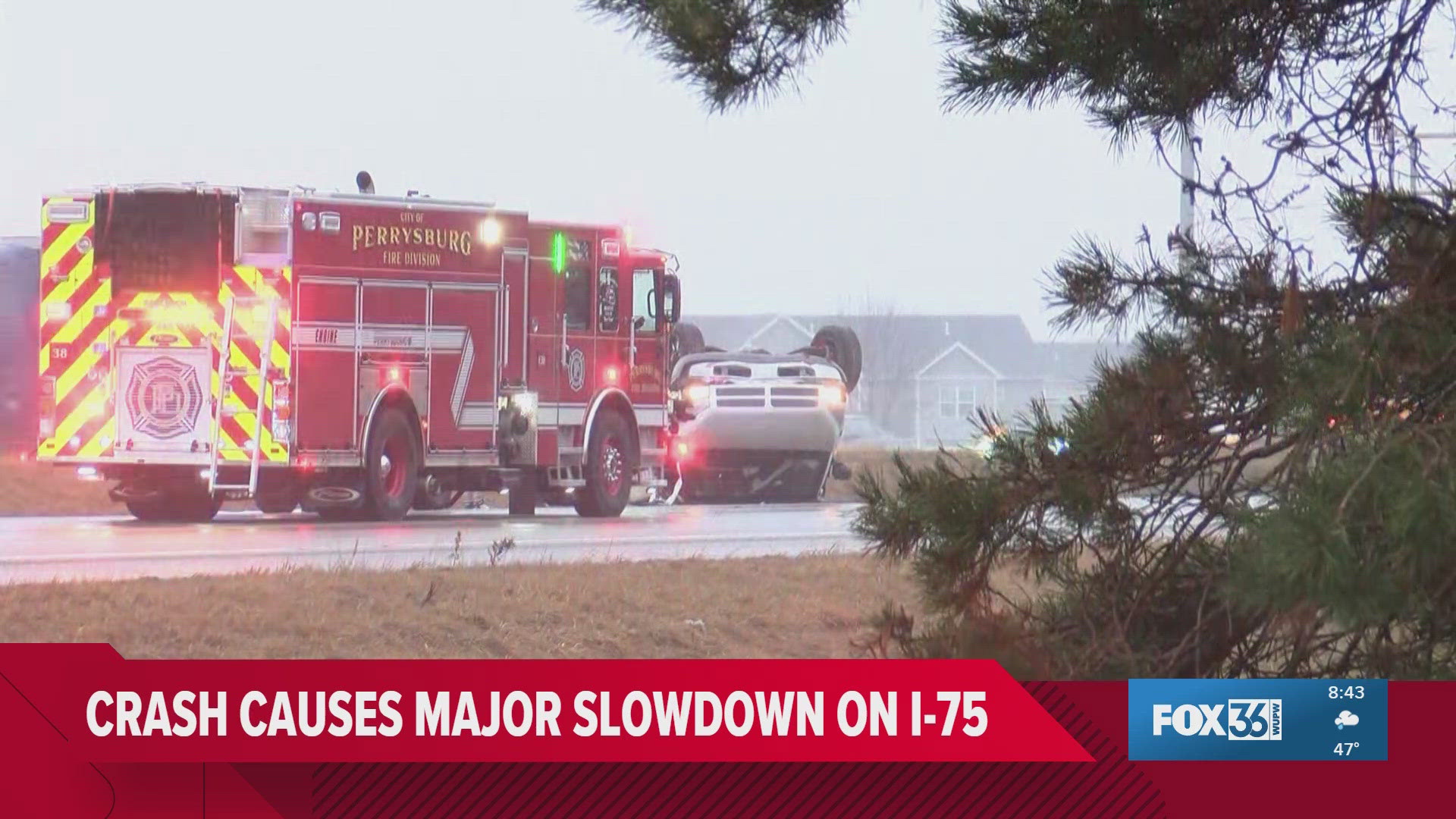 Crash causes major slowdowns on I-75 in Wood County Wednesday morning ...