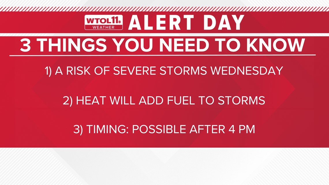 ALERT DAY Thursday: 3 things you need to know | wtol.com