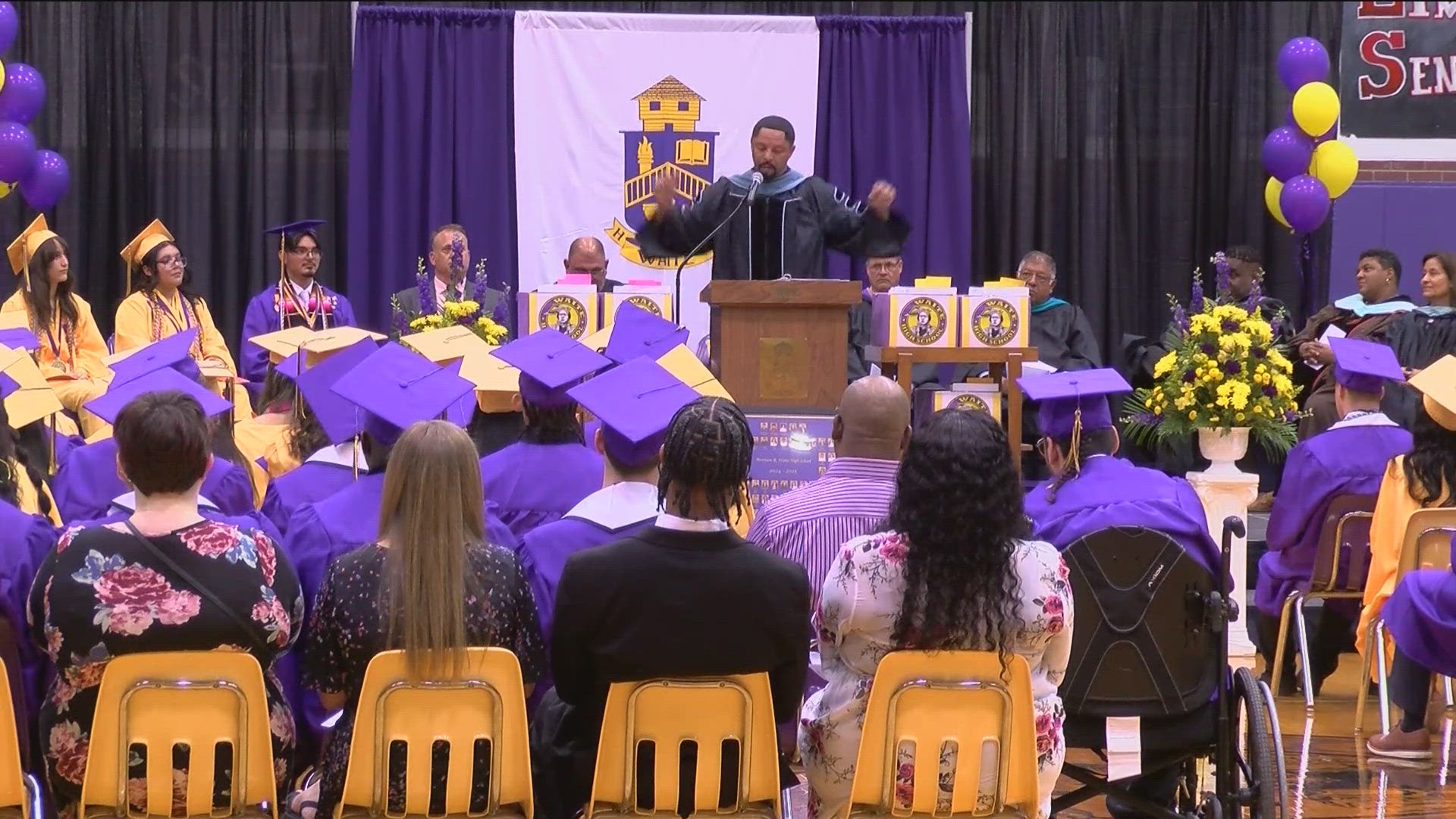 Waite High School holds graduation for school's 111th class | wtol.com