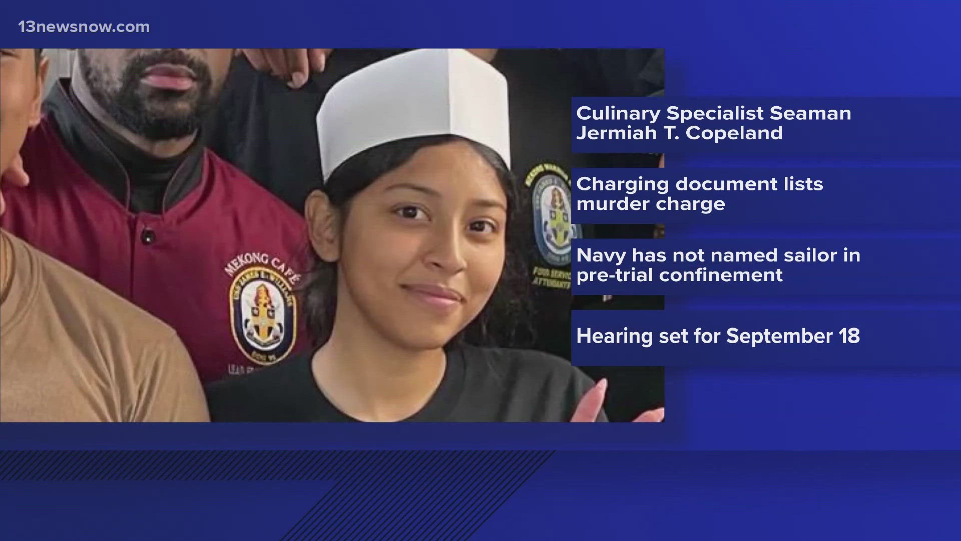 Navy sailor charged with murder on day Angelina Resendiz, 21 ...