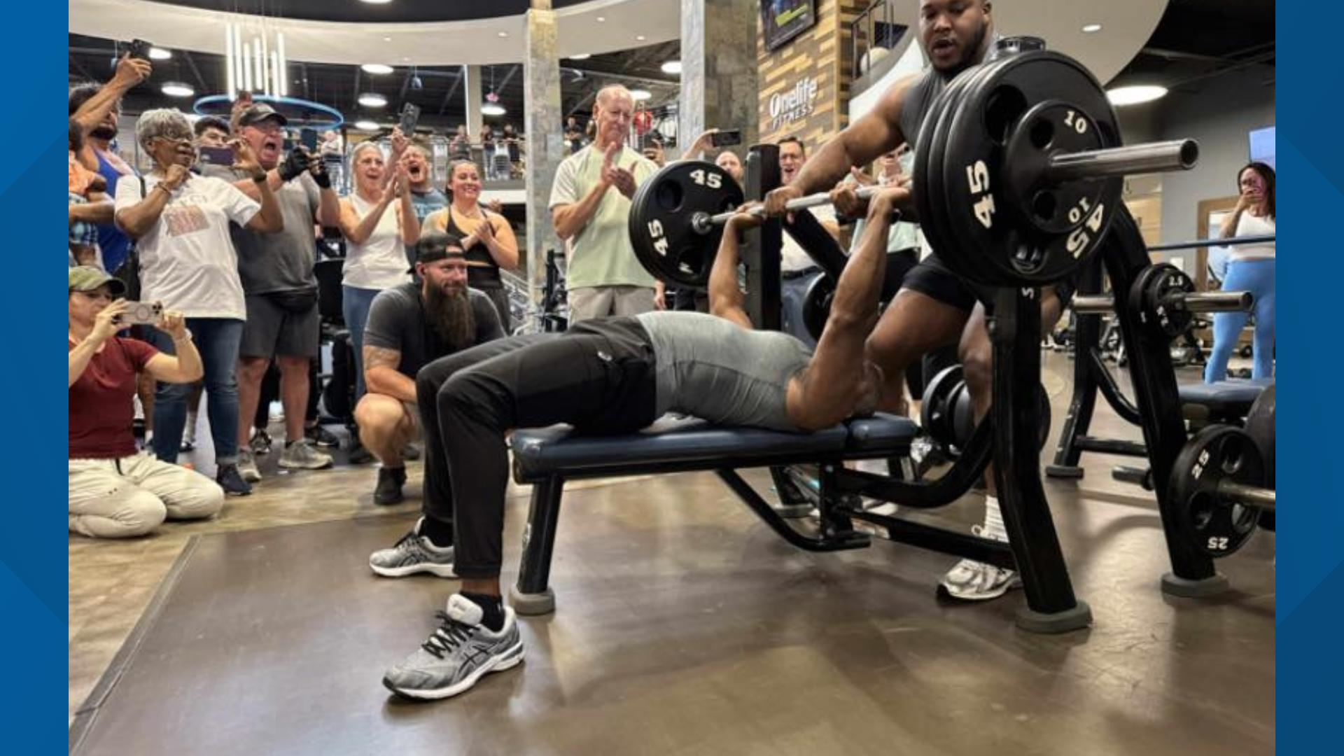 71-year-old sets World Record for bench press achievement | wtol.com