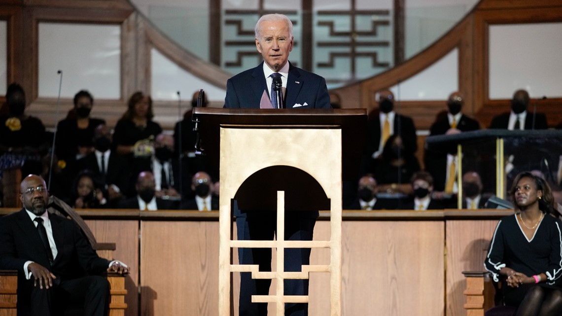 President Joe Biden MLK sermon at Ebenezer Baptist in Atlanta | wtol.com