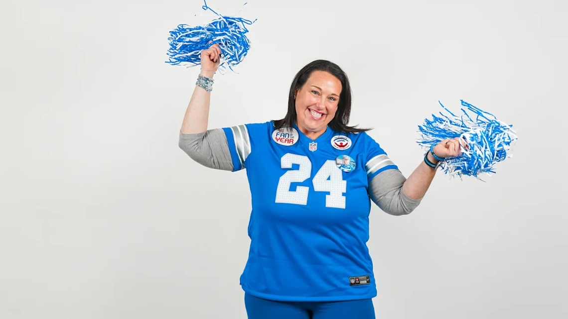 Lions' superfan Megan Stefanski crowned 2024 NFL Fan of the Year | wtol.com
