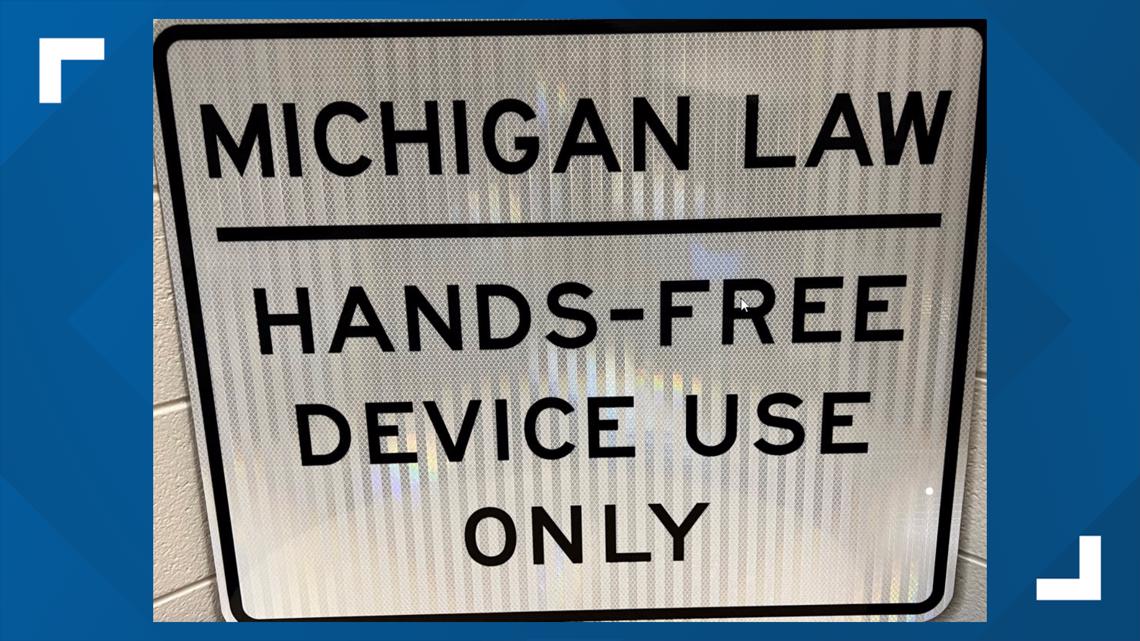 MDOT puts up signs alerting drivers to new hands-free legislation ...