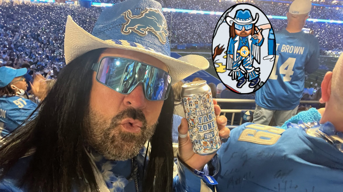 Lions fan passion celebrated on Detroit Fan Zone IPA can | wtol.com