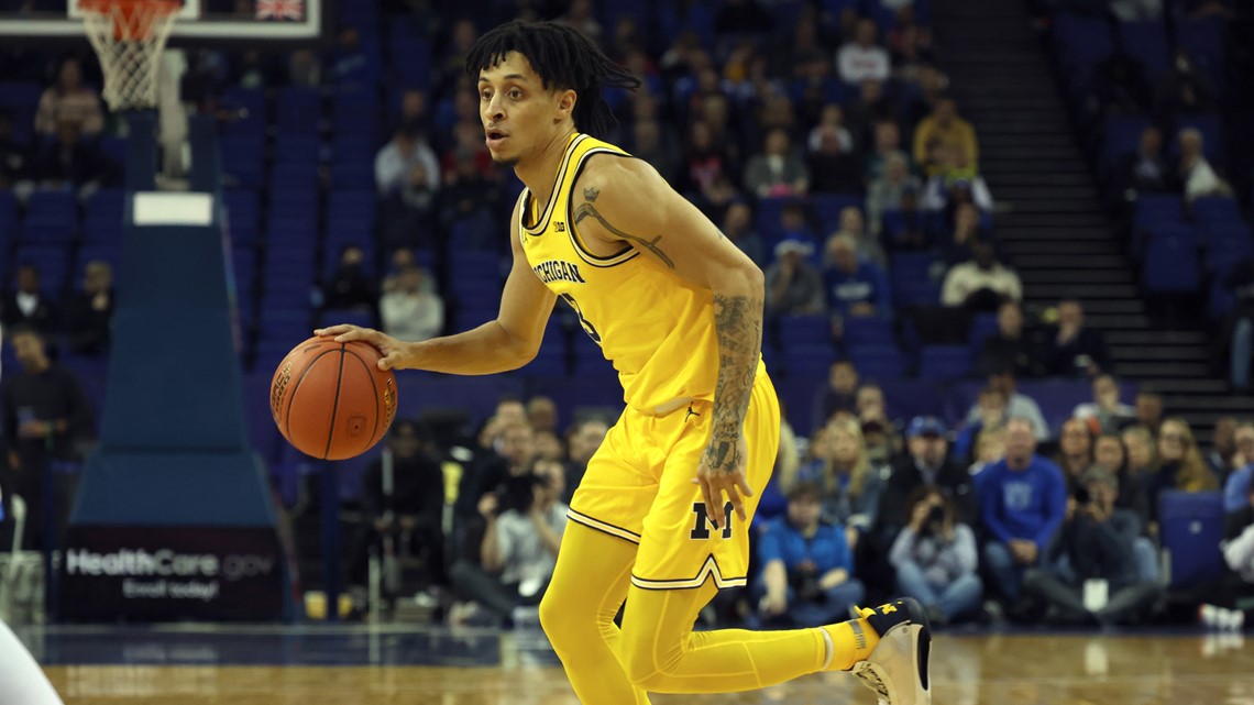 Michigan's Jaelin Llewellyn out for season with knee injury | wtol.com
