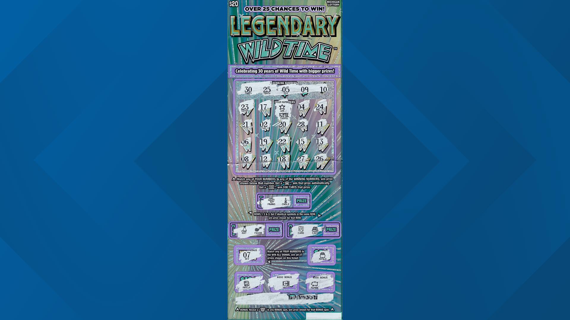 Michigan man wins $2M with random lottery ticket at Detroit gas station ...